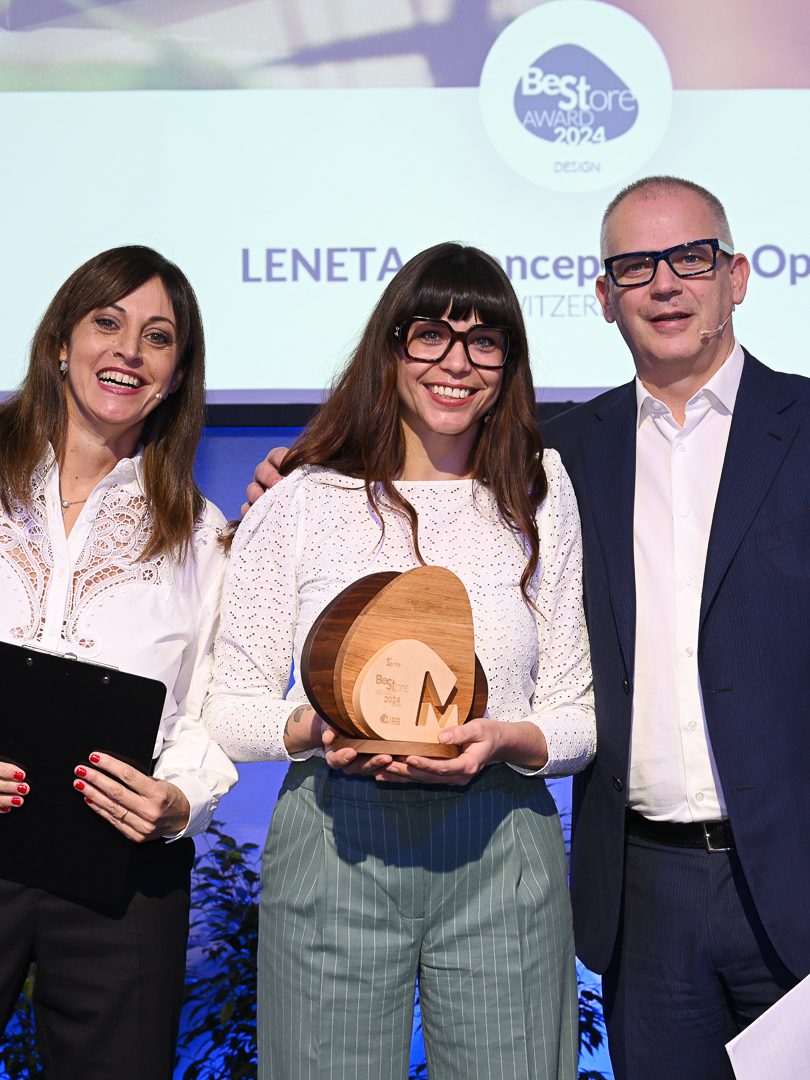 LENETA remporte le BESTORE DESIGN AWARD au MIDO - LENETA